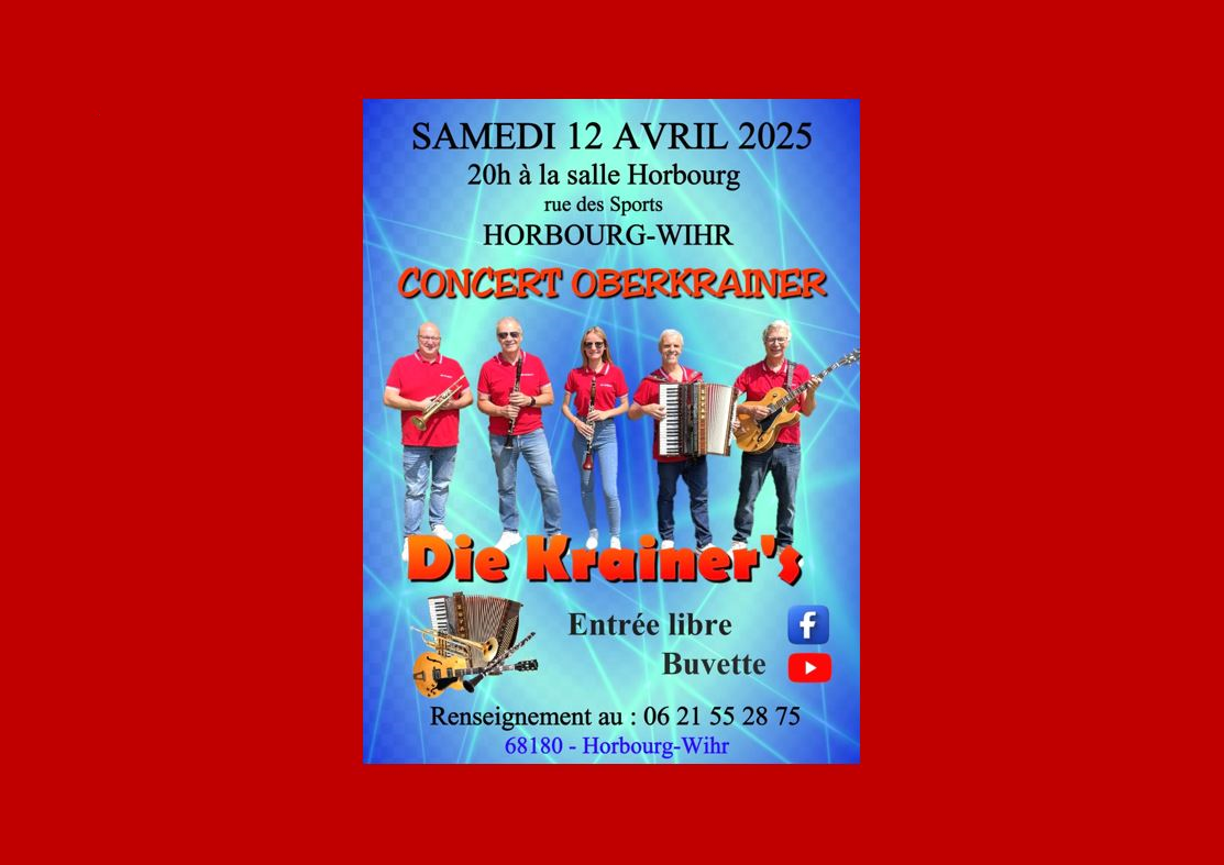 CONCERT OBERKRAINER - Salle Horbourg - Horbourg Wihr